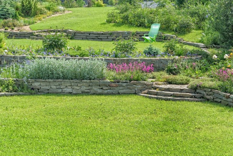10 Simple Steps to Level Your Sloping Garden - The Arches