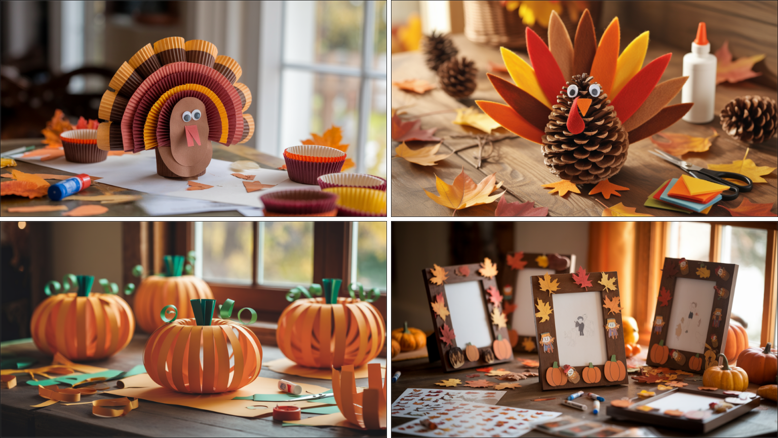 37 Fun and Simple Thanksgiving Crafts for Kids - The Arches