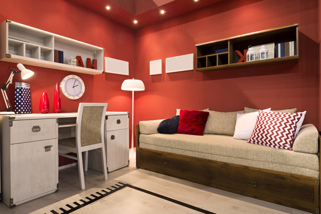 How To Decorate A Small Student Bedroom - The Arches